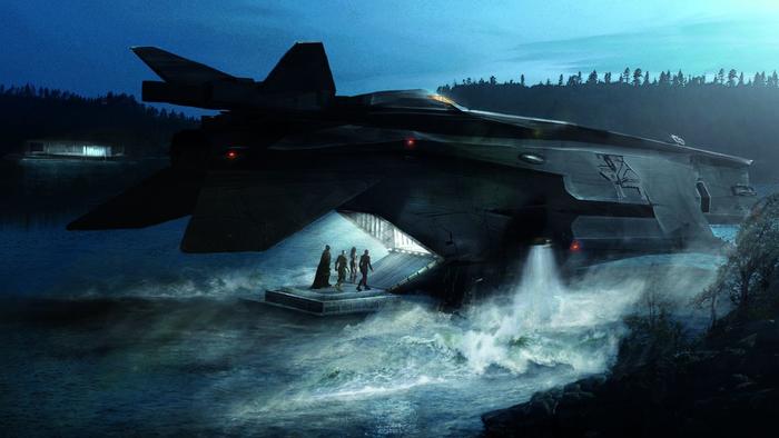 Lihat Desain Keren dari Pesawat Flying Fox Milik Batman di Justice ...