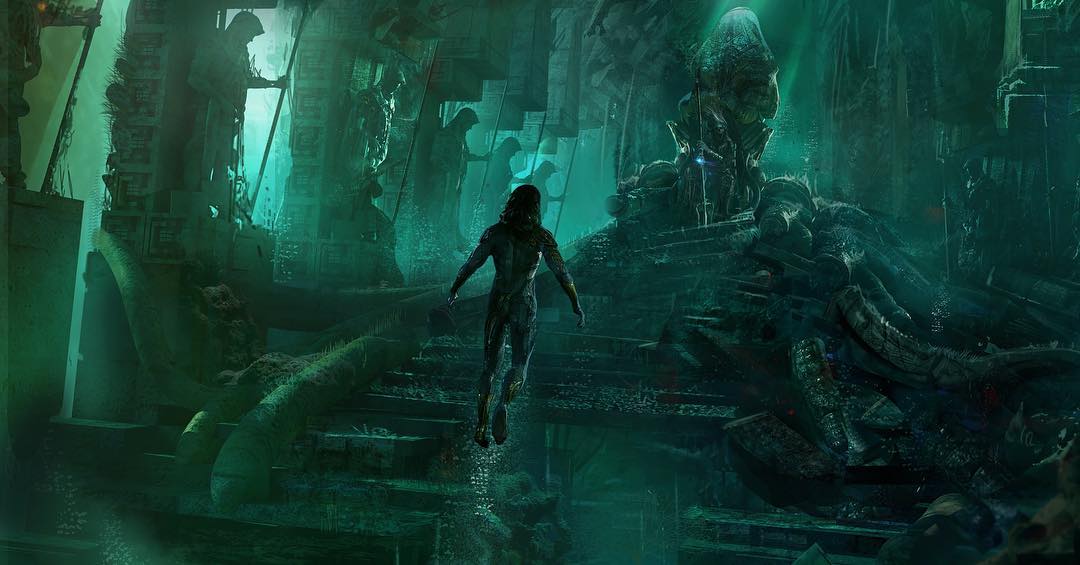 Concept Art Indah Ini Tampilkan Trisula Raja Atlan yang Keren di Film ...