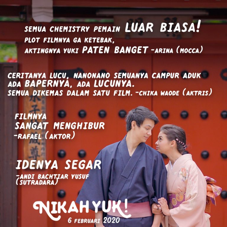 Film Nikah Yuk! Tayang Perdana Untuk Umum Hari Ini - Cinemags