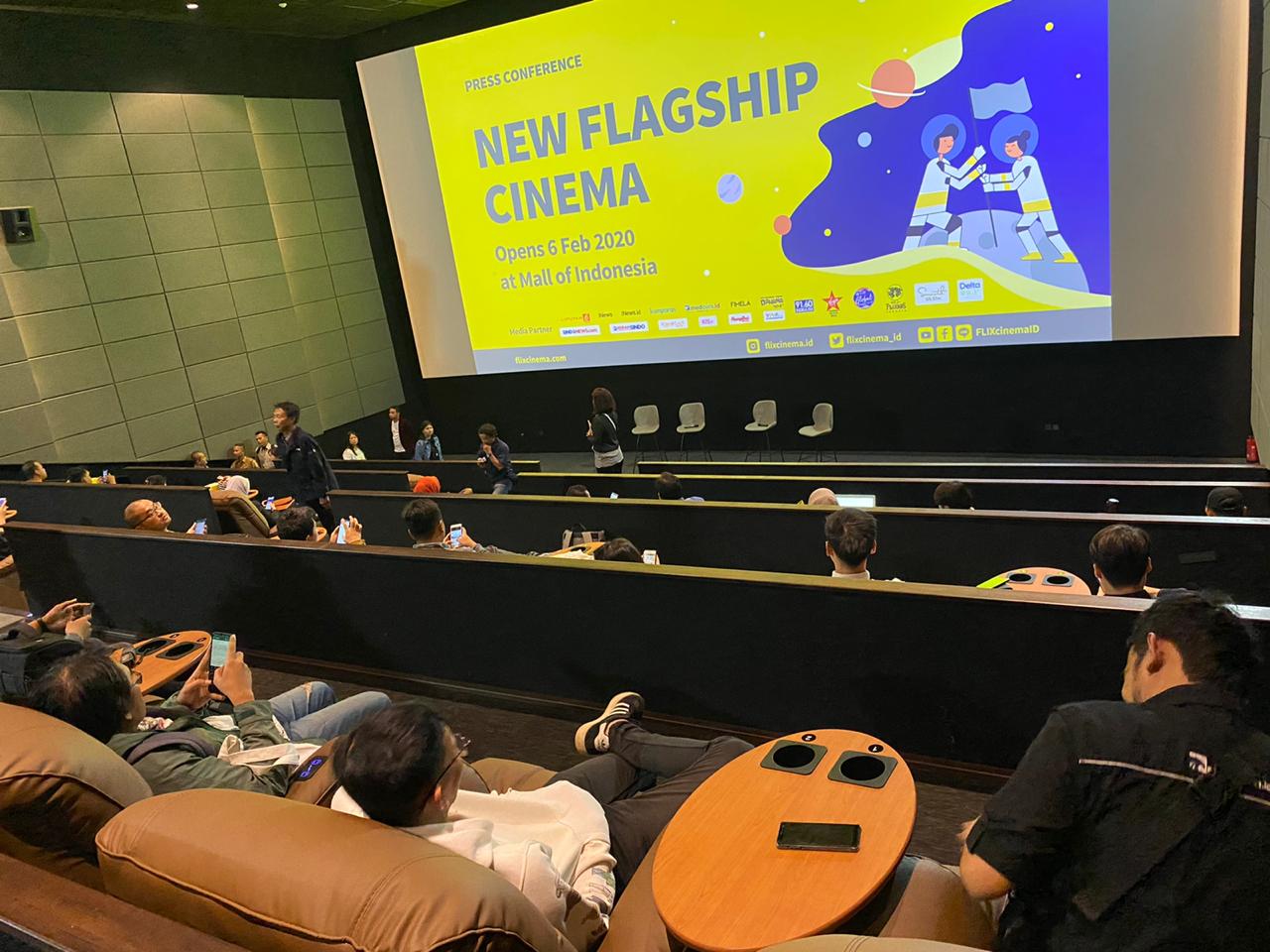 Flix Cinema Mall of Indonesia , sebagai Flagship Cinema - Cinemags