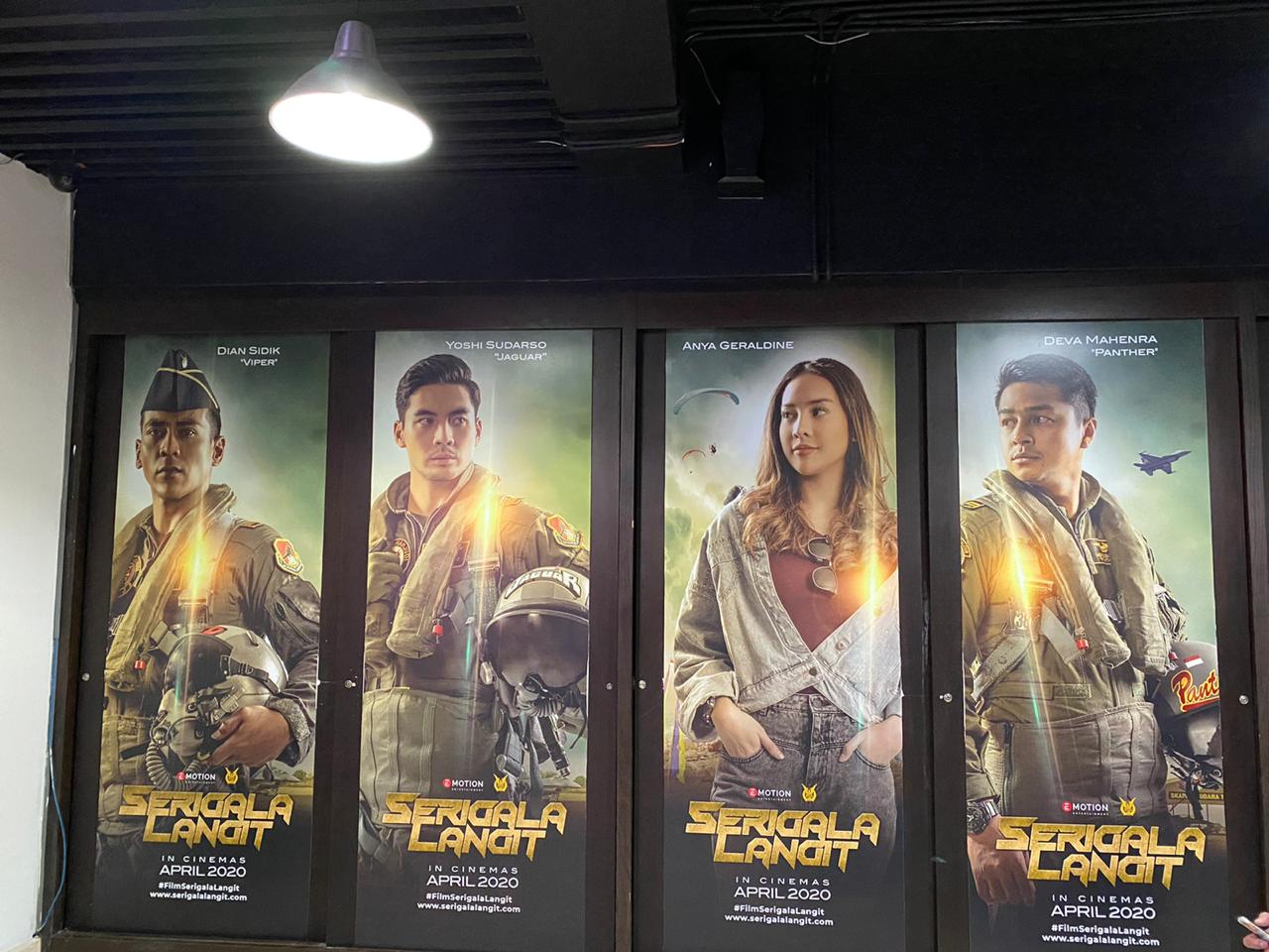 First Look Film Serigala Langit , para remain turut berlatih layaknya ...