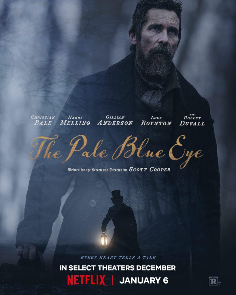 Christian Bale Menjadi Sorotan di Poster Baru Film The Pale Blue Eye - Cinemags